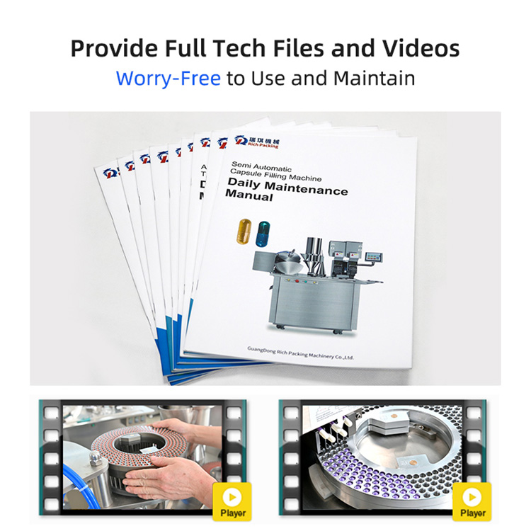 How To Maintain The Capsule Filling Machine?-richpacking020.com